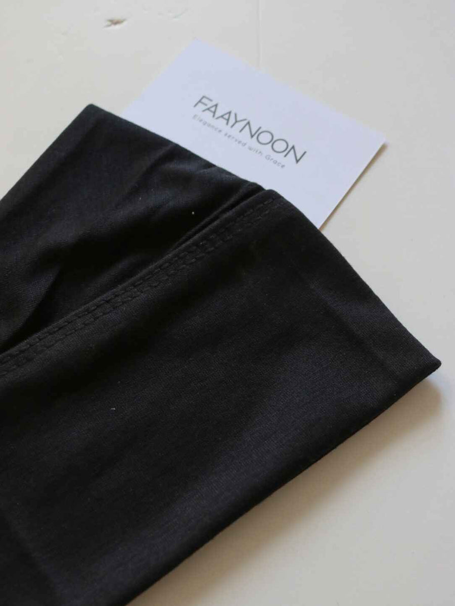 Hijab Bands - Set of 3 Basics – Faaynoon