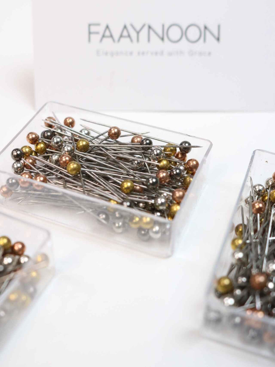 Pins Box - Mix Fancy colors – Faaynoon