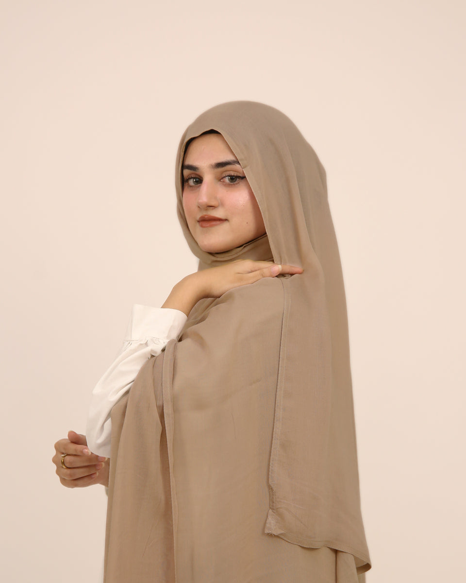 Modal Hijab - Caramel – Faaynoon